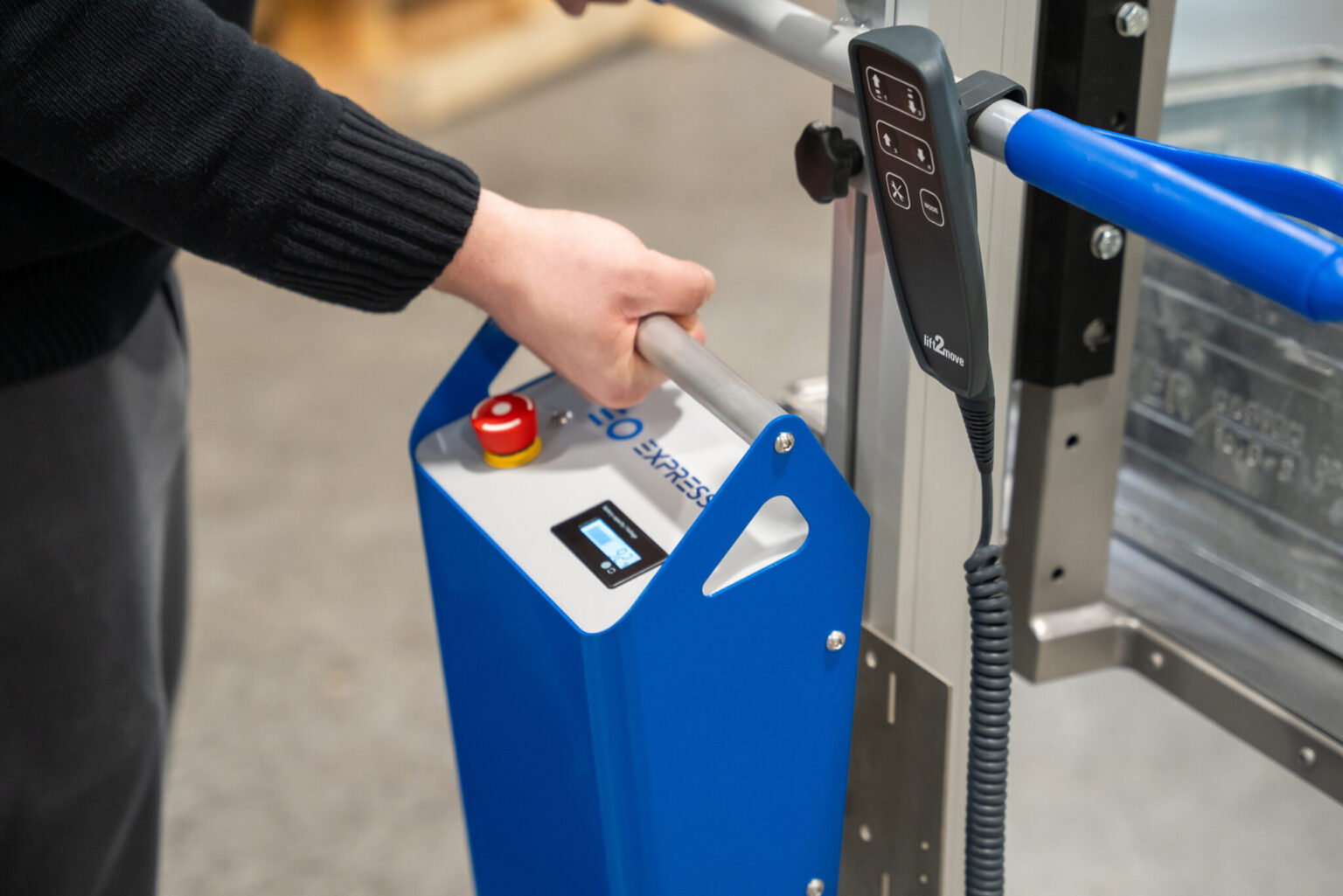 EXPRESSO Lift2Move Selectiv 125 mit Ausleger kurz — Staplerwelt ...